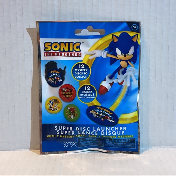 Sega | Toys | Sonic The Hedgehog Super Disc Launcher | Poshmark